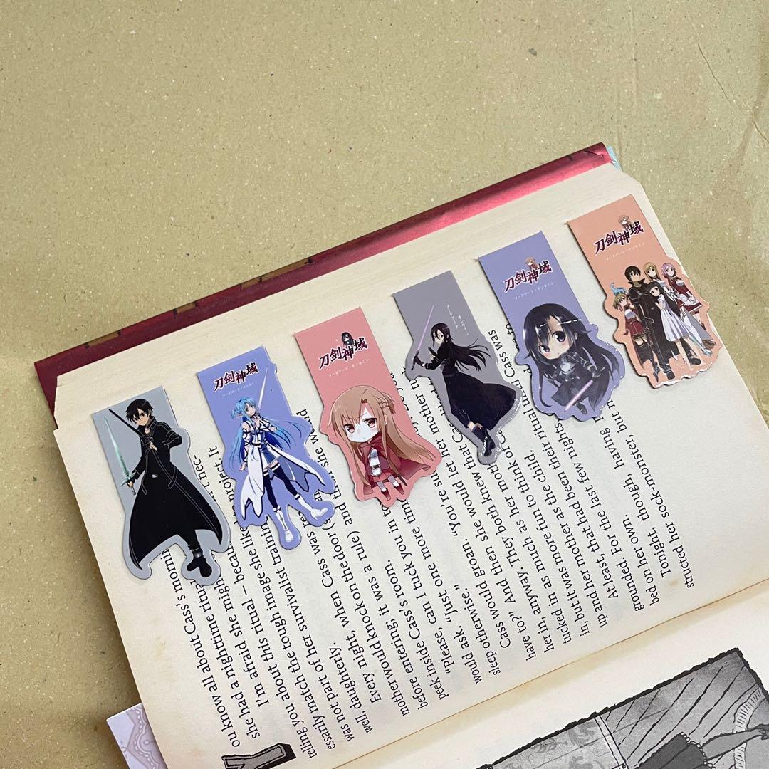 Anime Magnetic Bookmarks, Hobbies & Toys, Stationary & Craft, Handmade ...