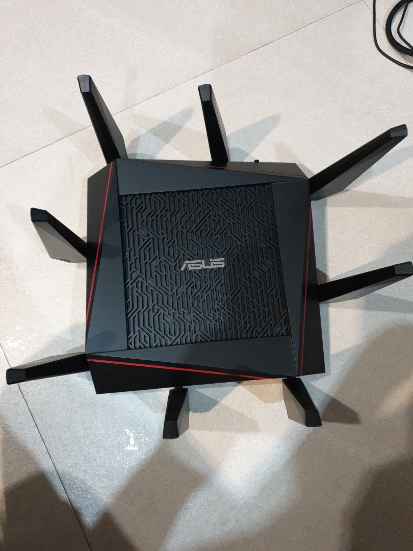 Asus RT-AC5300 Gaming Router Tri-band, Computers & Tech, Parts ...