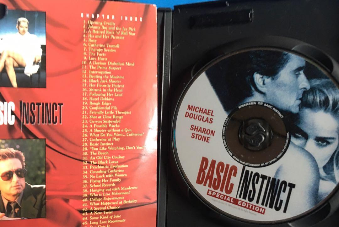 BASIC INSTINCT DVD, Hobbies & Toys, Music & Media, CDs & DVDs on Carousell