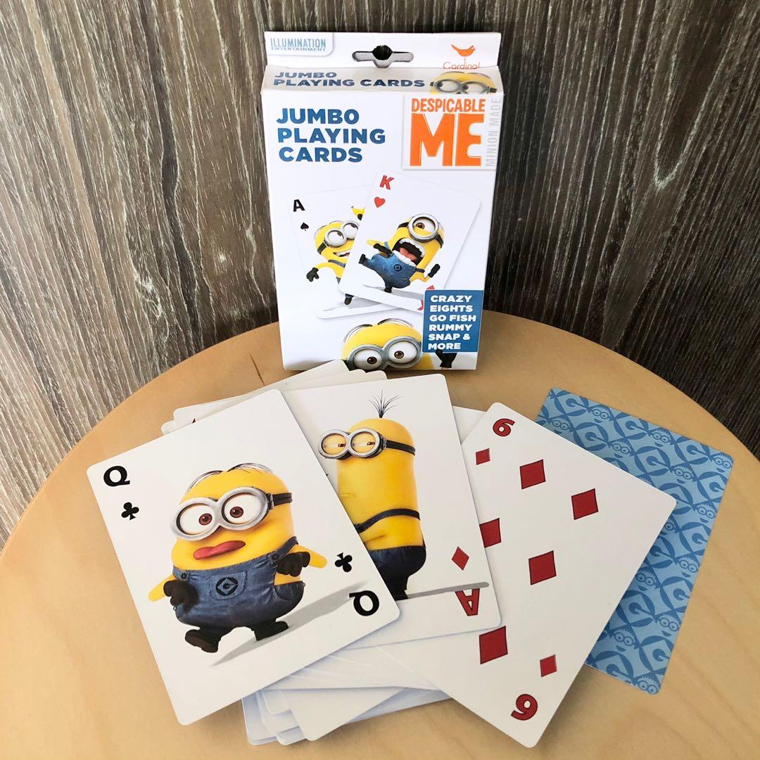 BN Despicable Me Minions Jumbo Playing Cards, Hobbies & Toys, Toys ...