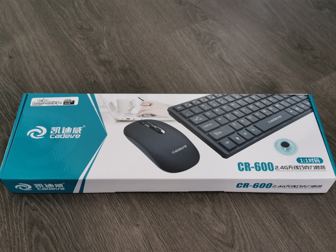 New Cadeve CR-600 wireless mouse & keyboard combo, Computers & Tech ...