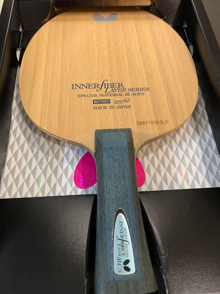 Butterfly innerforce layer alc.s table tennis racket, Sports Equipment, Sports & Games, Racket ...