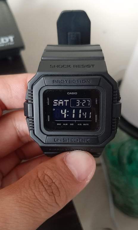 casio G shock matte black(authentic), Mobile Phones & Gadgets ...