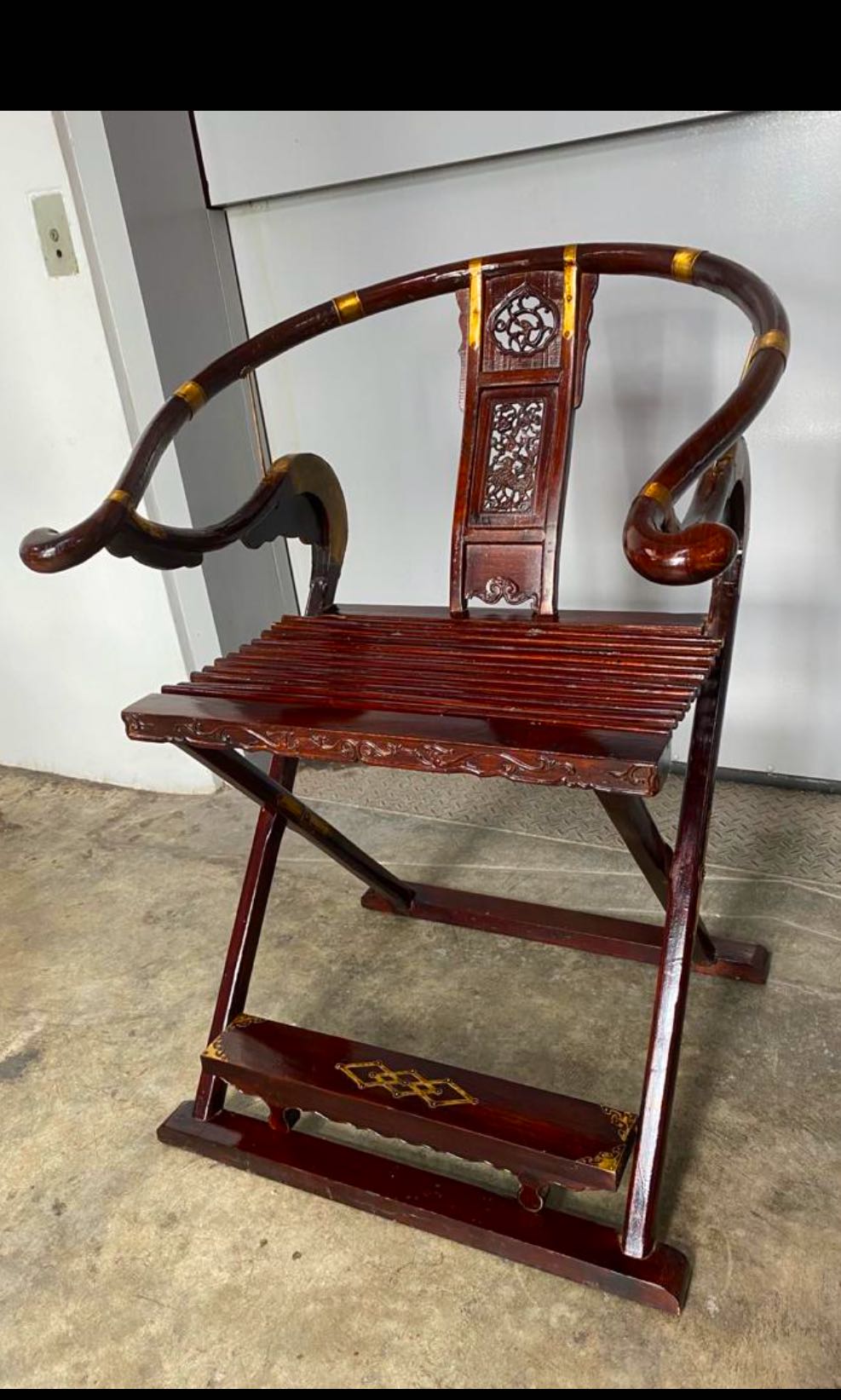 Antique Chinese Chair, Furniture & Home Living, Furniture, Chairs on ...