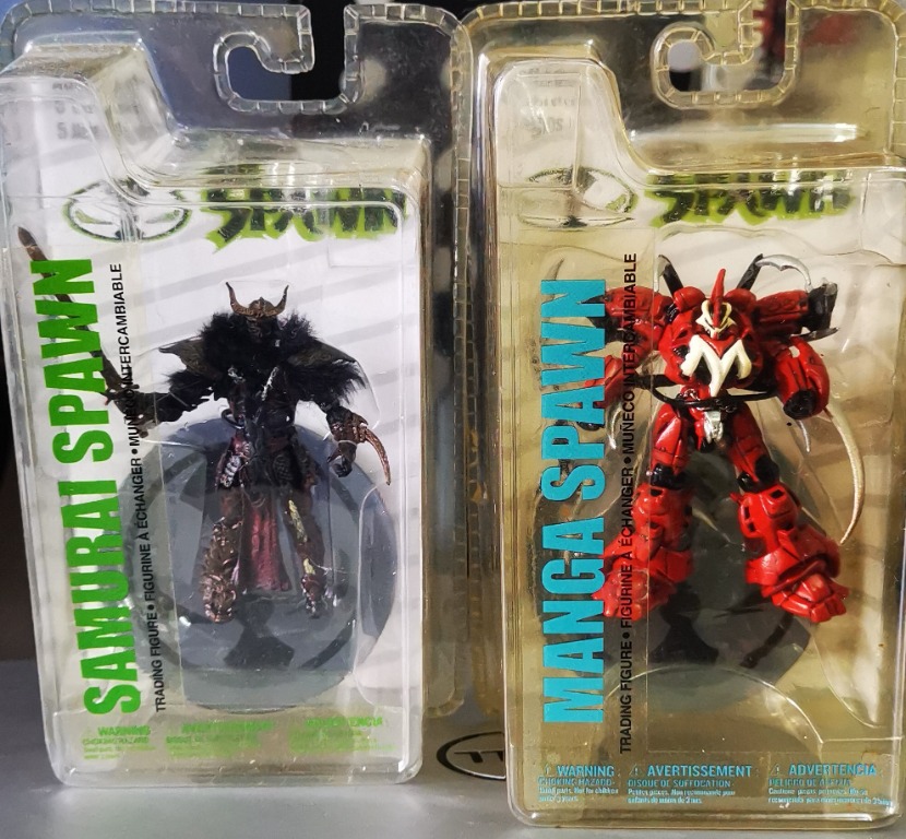 Combo 3-INCH SAMURAI SPAWN + MANGA SPAWN, Hobbies & Toys, Collectibles ...