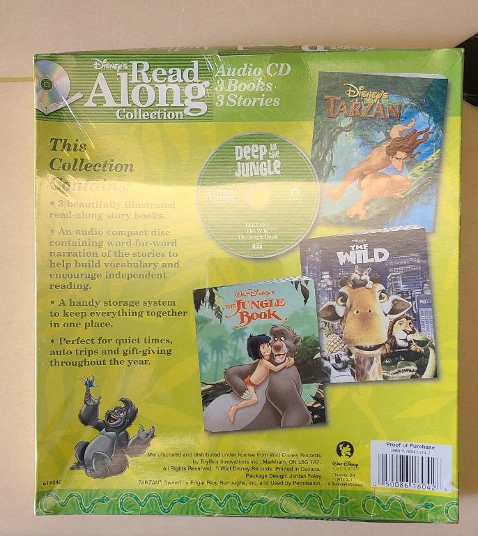Disney Read Along Collection 3 Story Books and CD, 興趣及遊戲, 書本 & 文具, 小說及非 ...