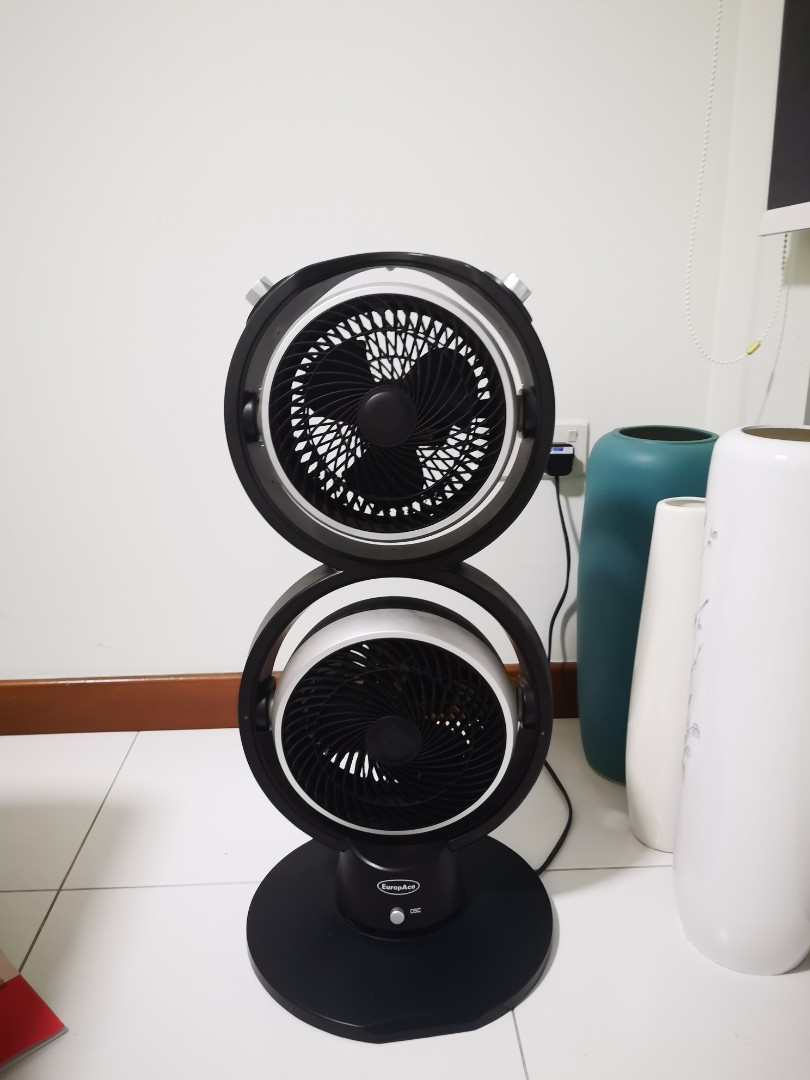 Europace Dual Turbo Fan, Furniture & Home Living, Lighting & Fans, Fans ...