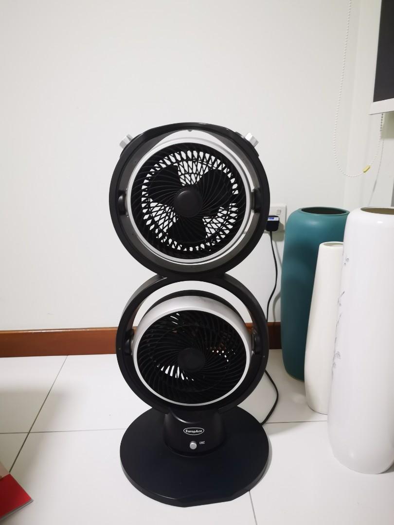 Europace Dual Turbo Fan, Furniture & Home Living, Lighting & Fans, Fans ...
