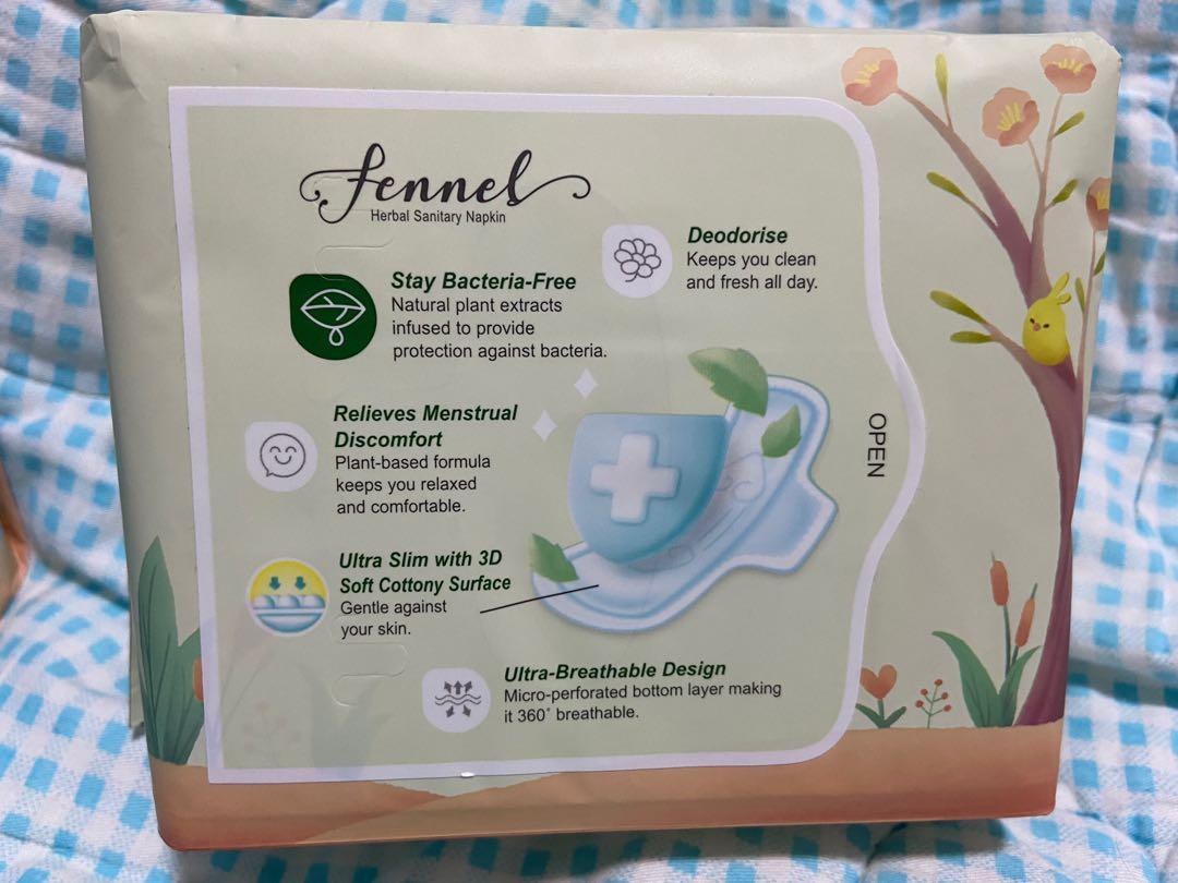 Fennel Herbal Sanitary Napkin (Day/Night/Ultra Slim), Beauty & Personal ...