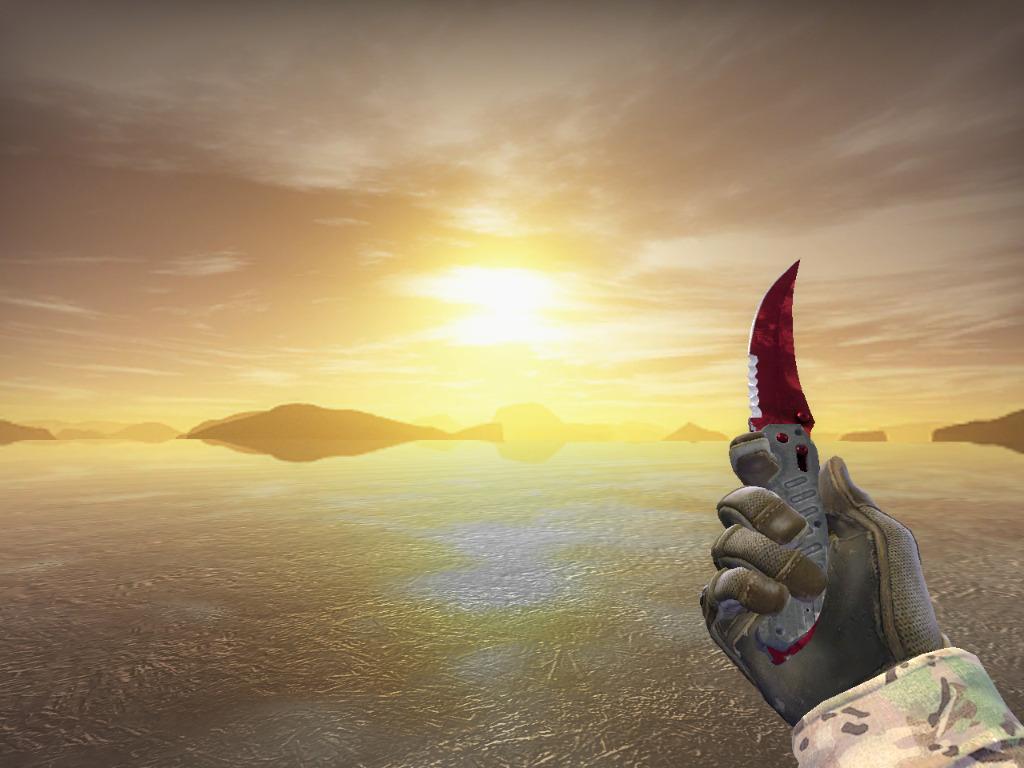Flip Knife | Doppler Ruby FN, Video Gaming, Gaming Accessories, Game ...