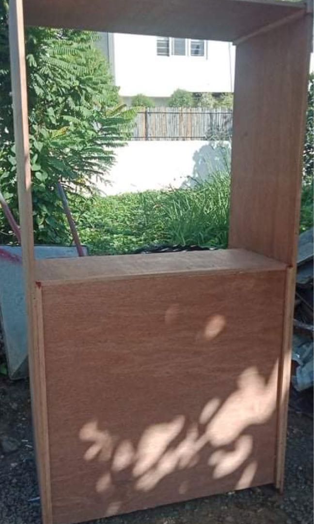 Food cart collapsible (Marine Plywood), Food & Drinks, Other Food ...
