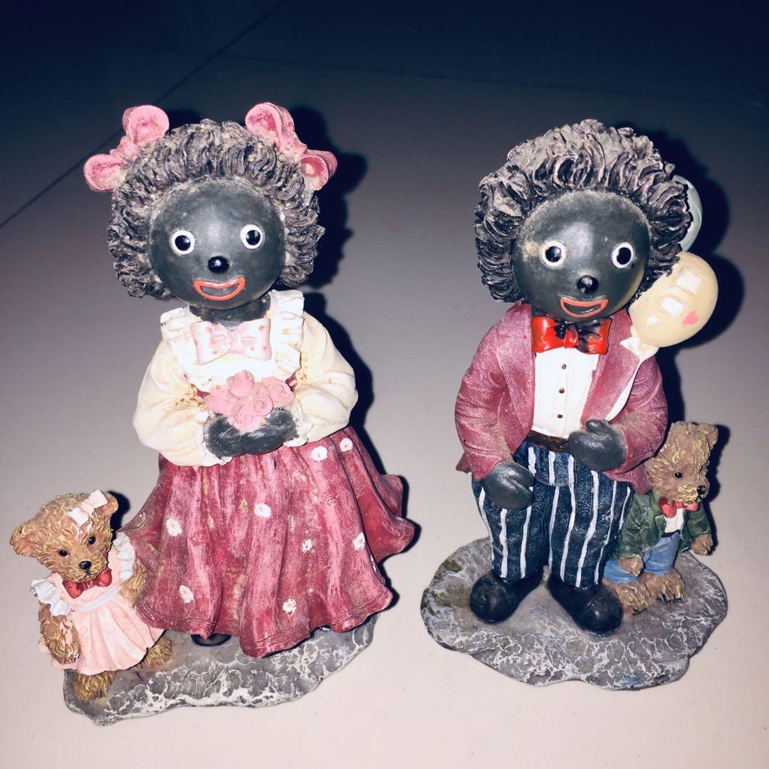 Golly Golliwog Figurine Ornament Set, Hobbies & Toys, Toys & Games on ...