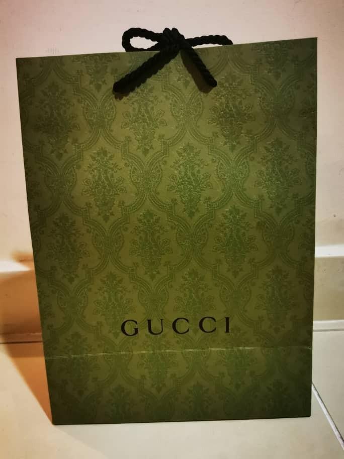 Gucci Paper Bag Assorted, Luxury, Accessories on Carousell
