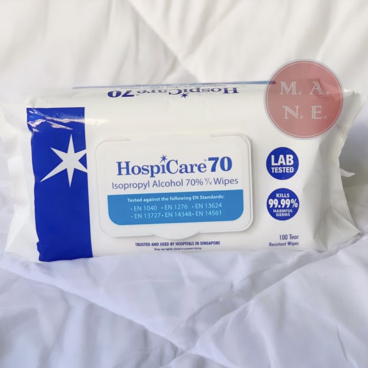 HospiCare Isopropyl Alcohol 70% Wipes 100 Sheets, Beauty & Personal ... HospiCare Isopropyl Alcohol 70% Wipes 100 Sheets, Beauty & Personal ...