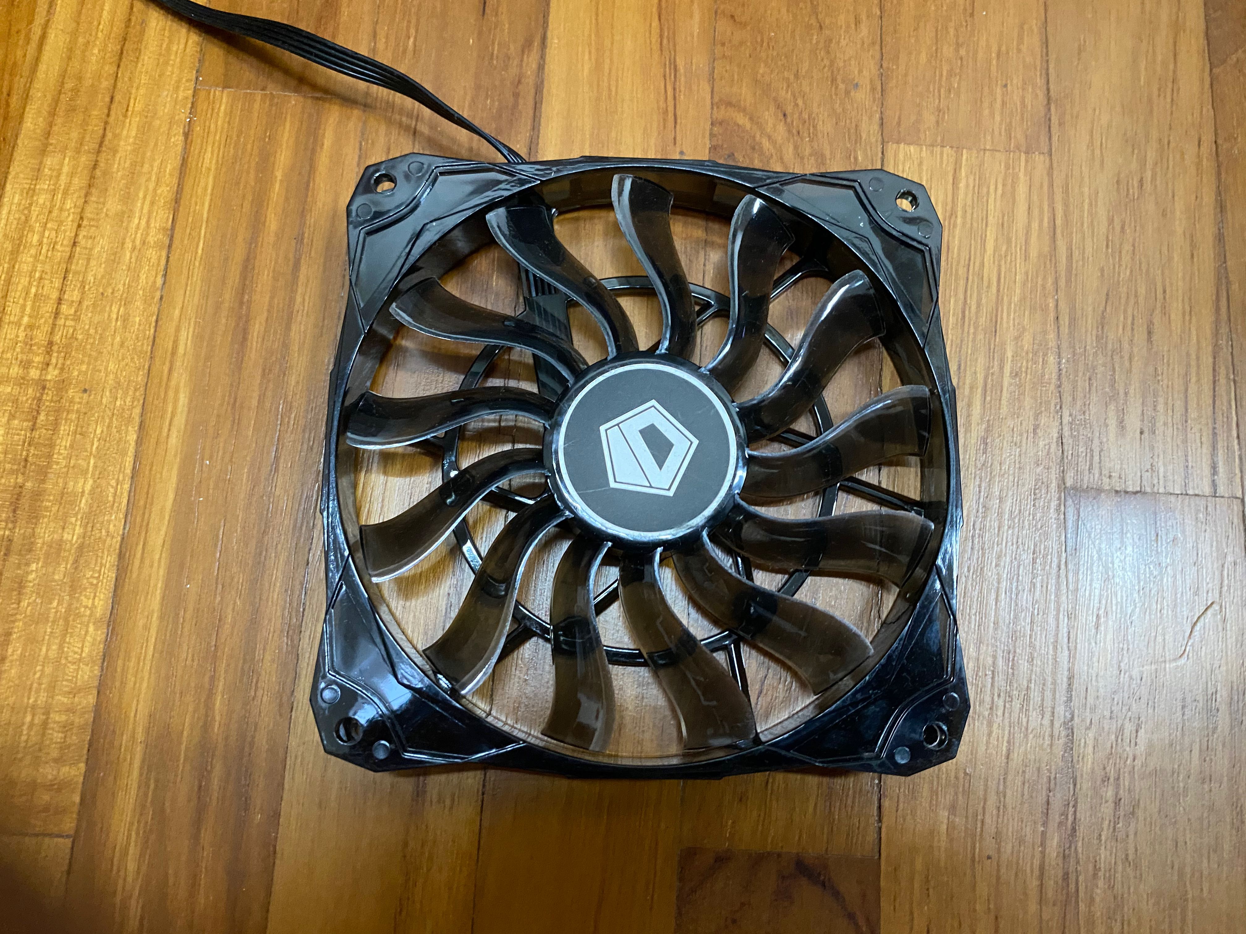 ID cooling CPU cooler fan, Computers & Tech, Parts & Accessories ...