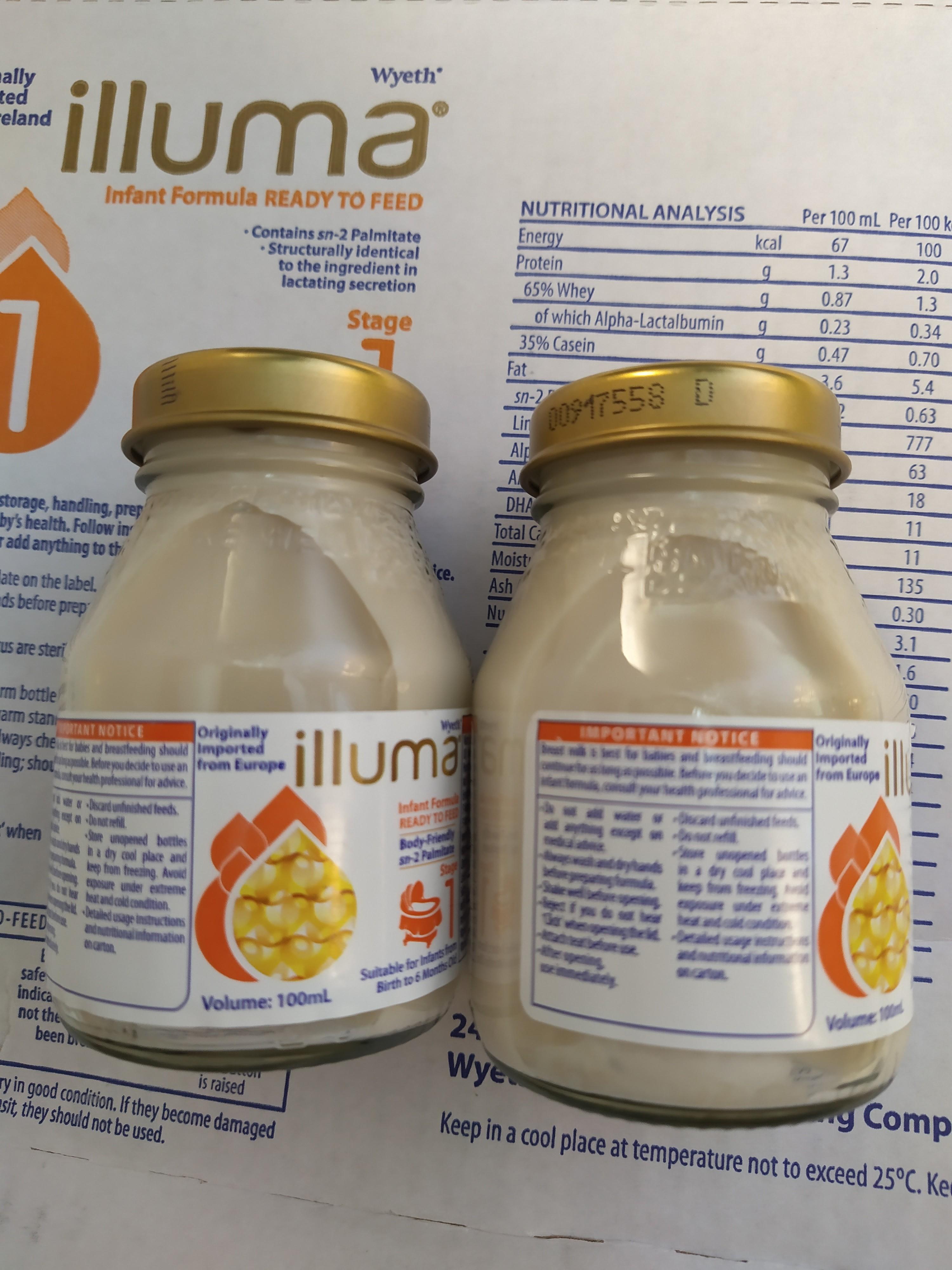 Illuma 水奶 s26 連Nuk奶咀 wyeth 惠氏, 兒童＆孕婦用品, 護理及餵哺, 護理及餵哺 - 母乳及奶瓶 - Carousell