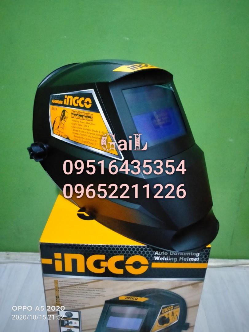 INGCO Auto Darkening Welding Helmet AHM008 - Heavy Duty Class ...