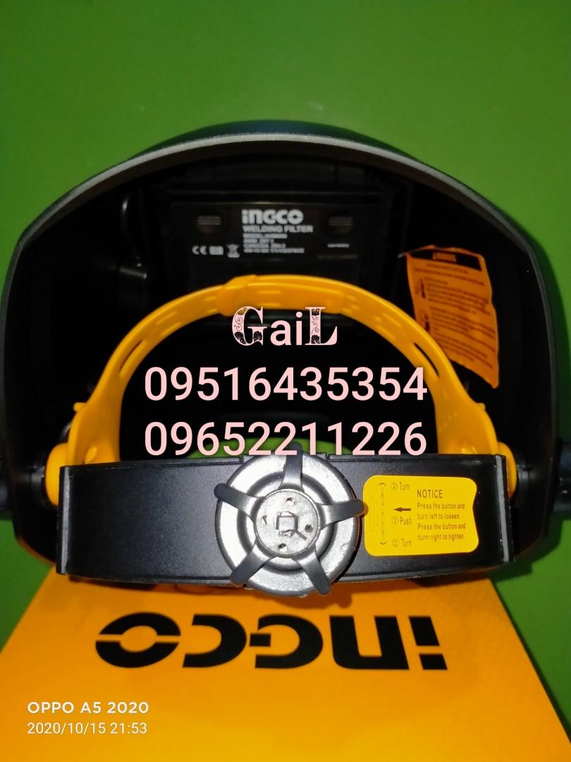 INGCO Auto Darkening Welding Helmet AHM008 - Heavy Duty Class ...