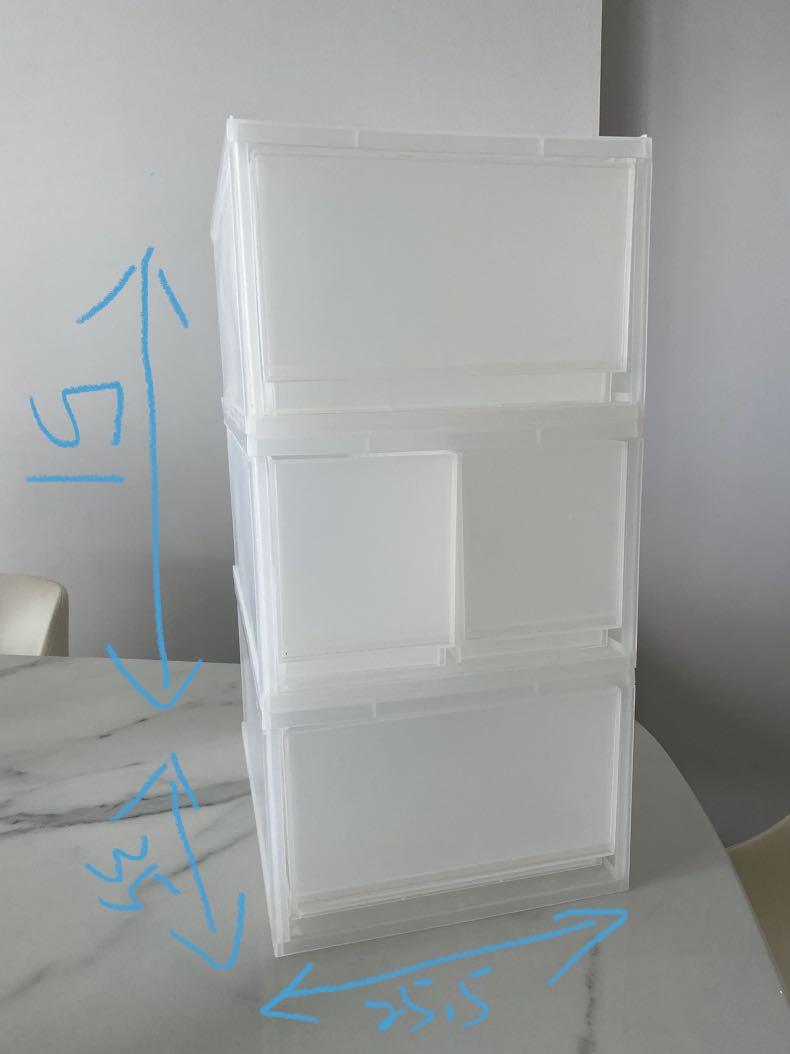 Japan home stackable drawers, Furniture & Home Living, Home Improvement ...