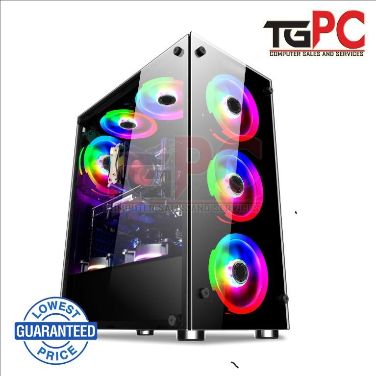 Keytech T850 High Quality Mid Tower ATX Gaming PC Computer Case ...