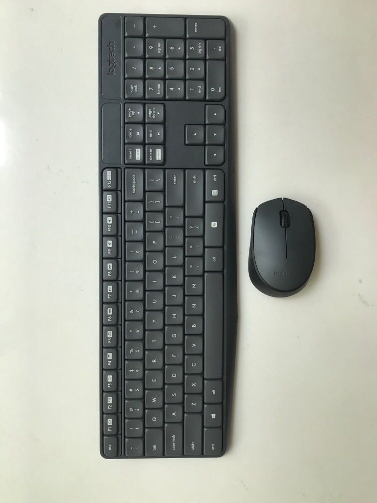 Logitech wireless mouse M170 wireless keyboard MK235, Computers & Tech ...