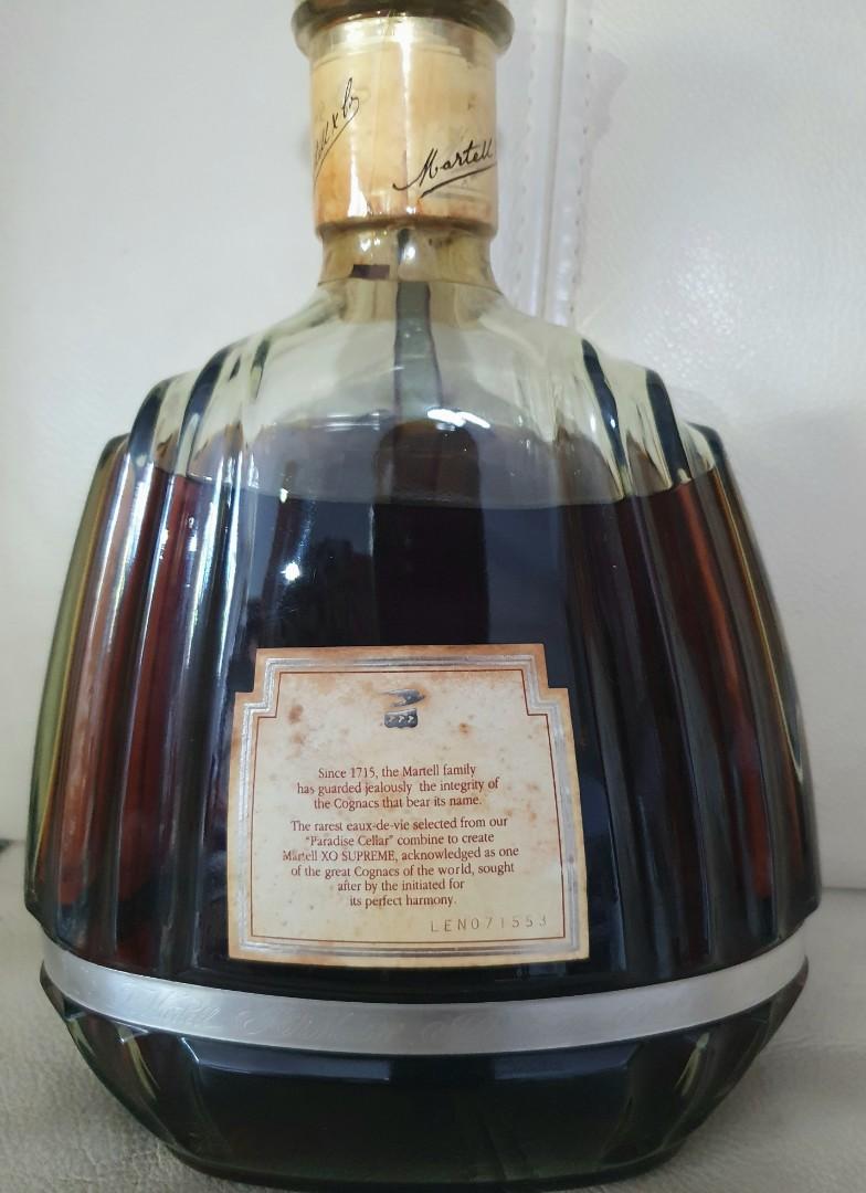 Martell XO Supreme Cognac 1 L with box, Food & Drinks, Alcoholic Beverages on Carousell