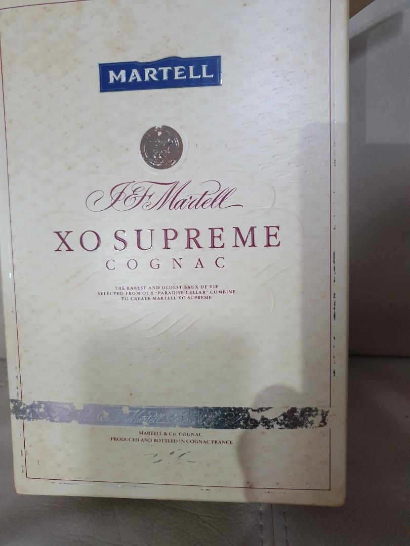 Martell XO Supreme Cognac 1 L with box, Food & Drinks, Alcoholic ...
