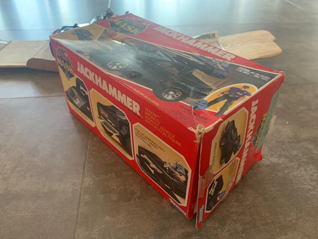 M.A.S.K mask Kenner Jackhammer complete in box with inserts, Hobbies ...