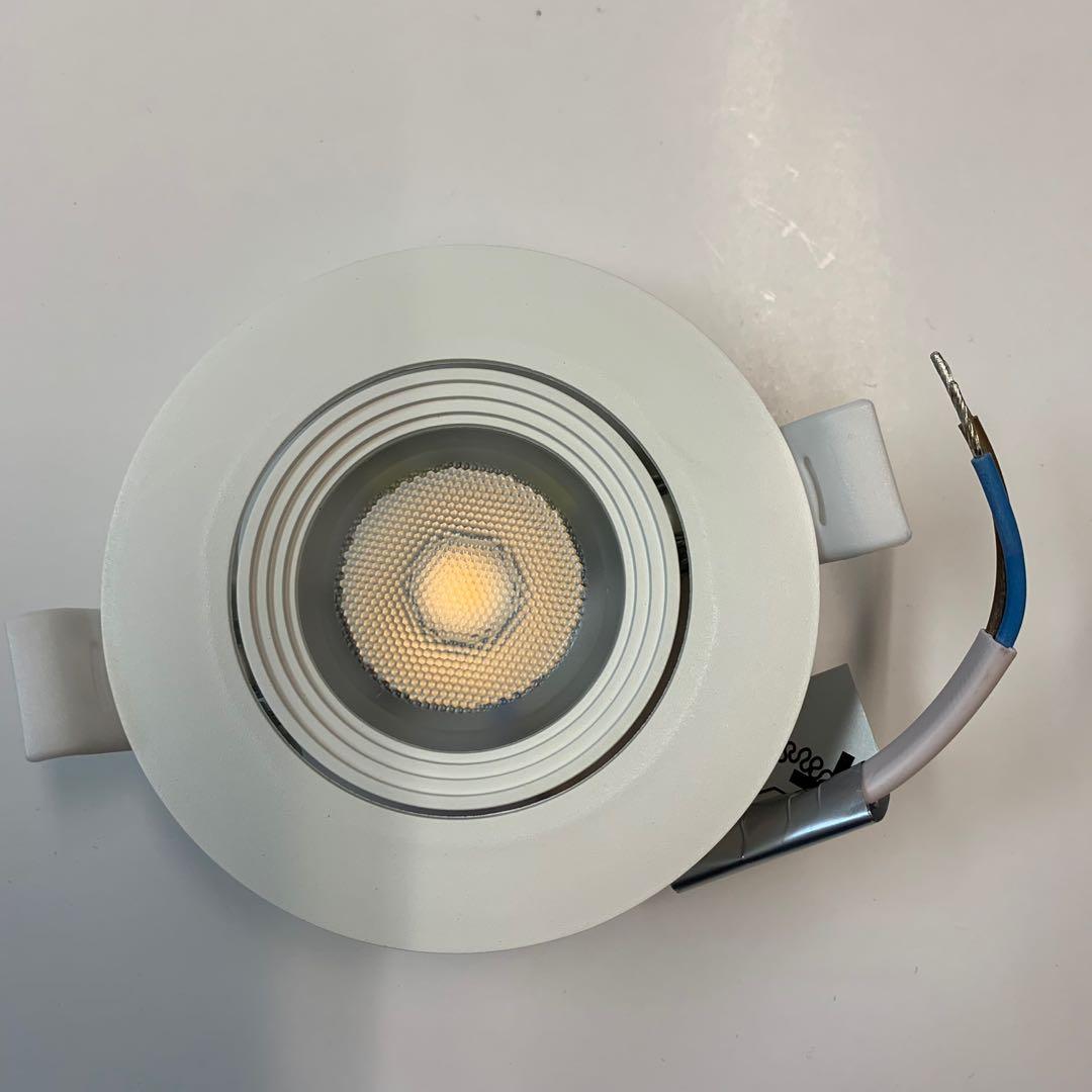 Megaman 曼佳美 Milenalite 7w 3000k 36D 220-240v LED Downlight 暗藏 筒燈, 傢俬＆家居 ...