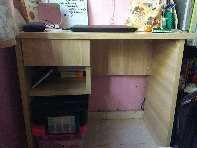 Meja study kayu MURAH!, Furniture & Home Living, Furniture, Tables ...
