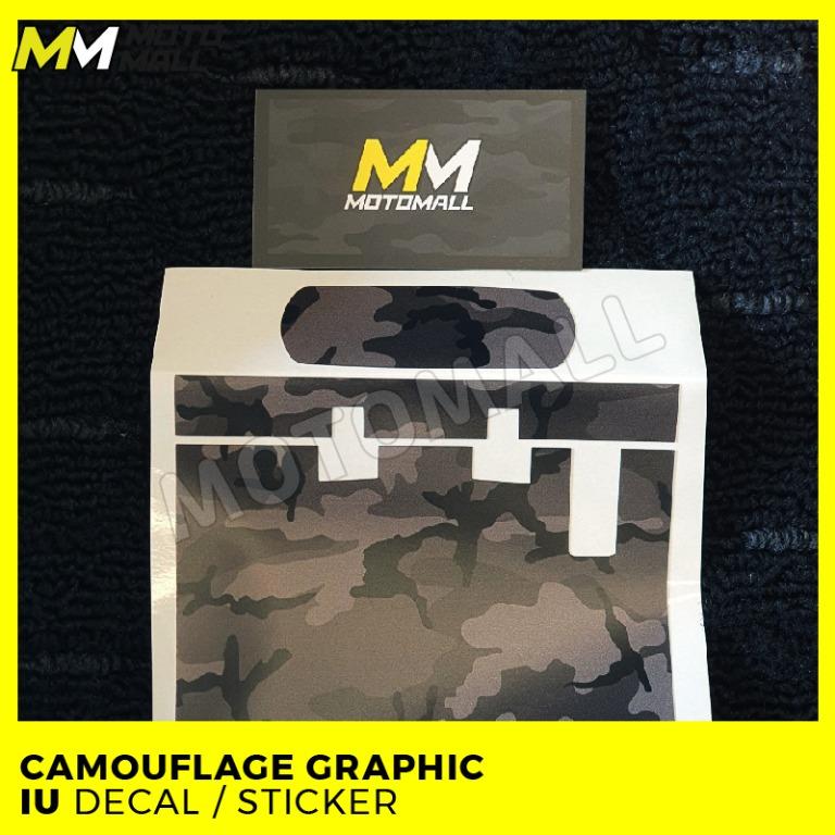 Motorcycle IU Sticker / Decal / Camouflage design, Motorcycles ...