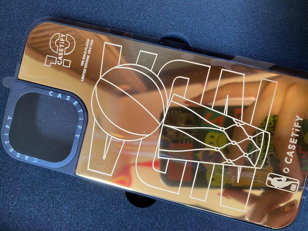 NBA X CASETIFY 18K GOLD PLATED IPHONE 12 PRO MAX Case no. 84/100, Mobile Phones & Gadgets ...