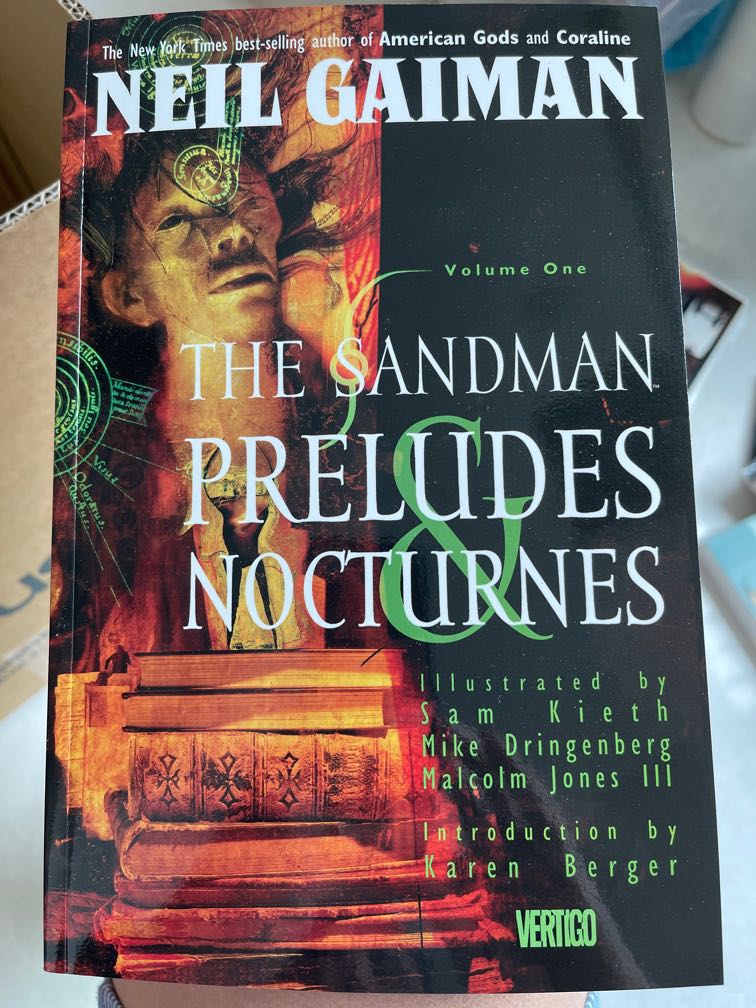 Neil Gaiman The Sandman Series Vol 1-10, Books & Stationery, Comics ...