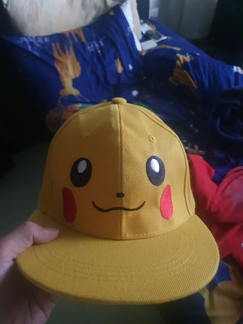 Pikachu Pokemon Cap, Babies & Kids, Boys' Apparel, 8 to 12 Years on ...