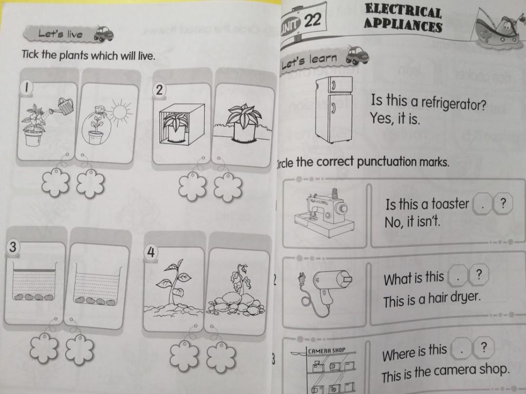 Preschool English Workbook, Hobbies & Toys, Books & Magazines, Children ...