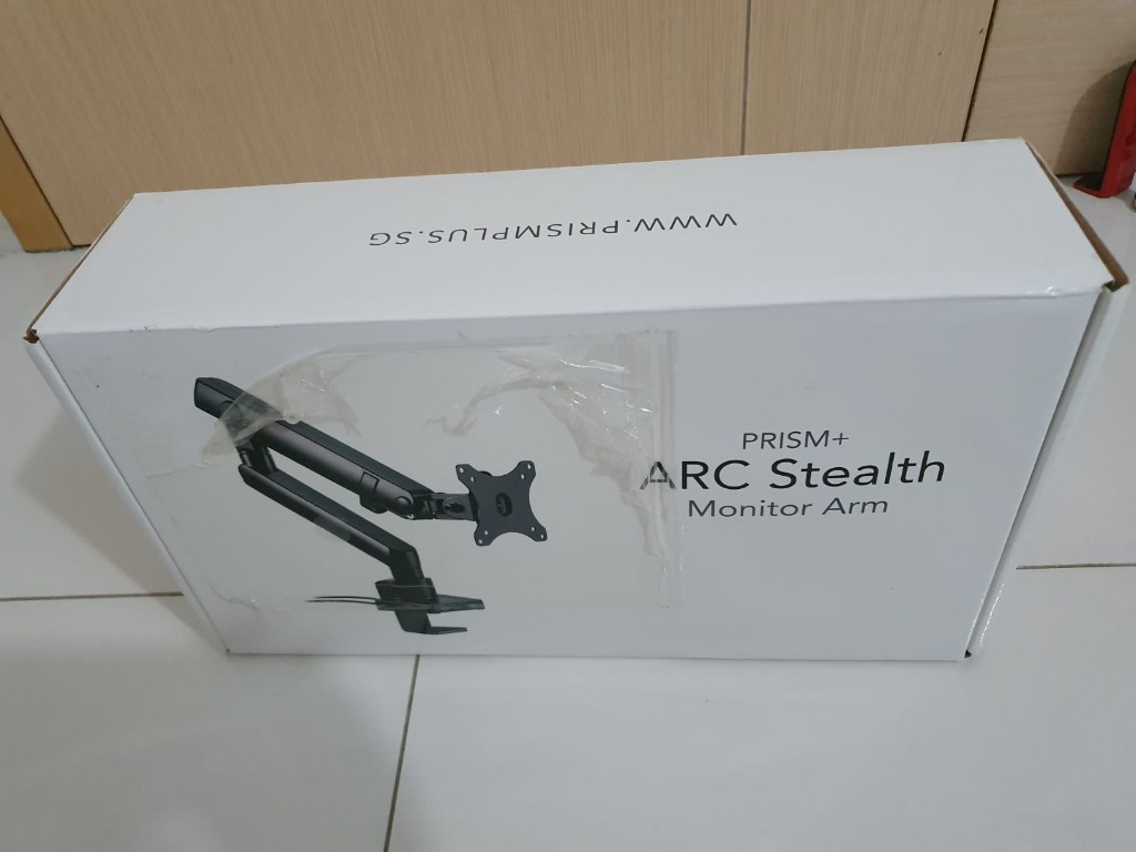 Prism Plus Arc Stealth Monitor Arm, Computers & Tech, Parts ...
