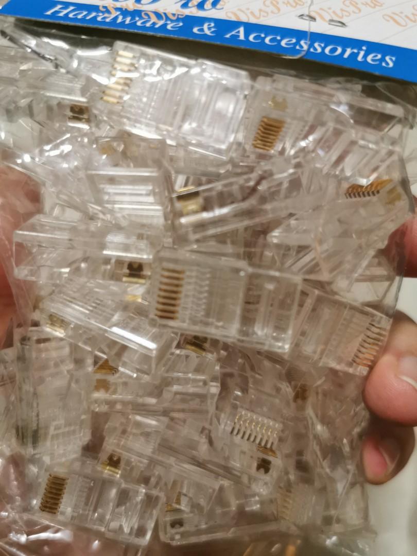 Rj45 head, Computers & Tech, Parts & Accessories, Cables & Adaptors on ...