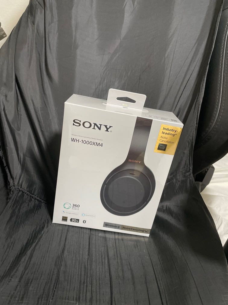 Sony Headphones xm4, Audio, Headphones & Headsets on Carousell