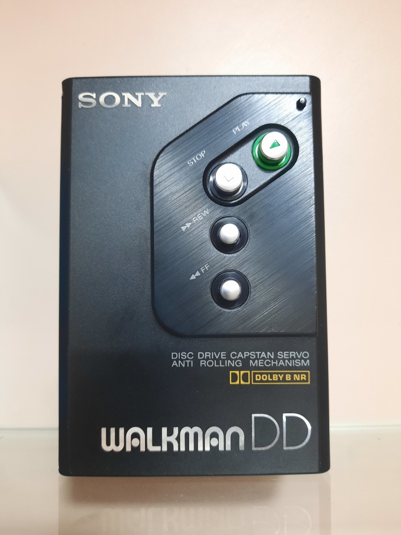 Sony Walkman wm-dd10 卡式錄音帶播放器, 音響器材, 可攜式音響設備 - Carousell