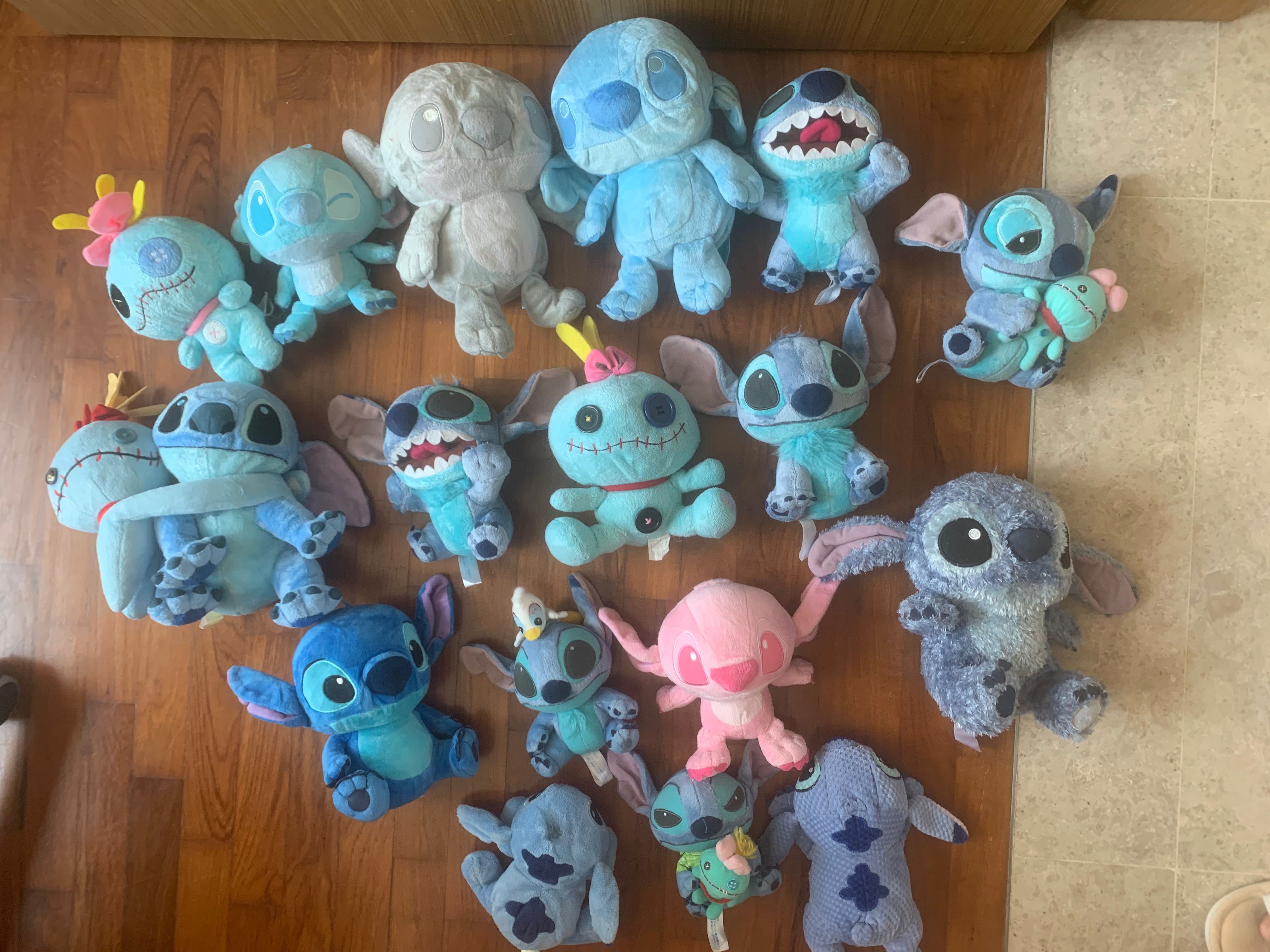 Stitch stuffed toys, Hobbies & Toys, Toys & Games on Carousell