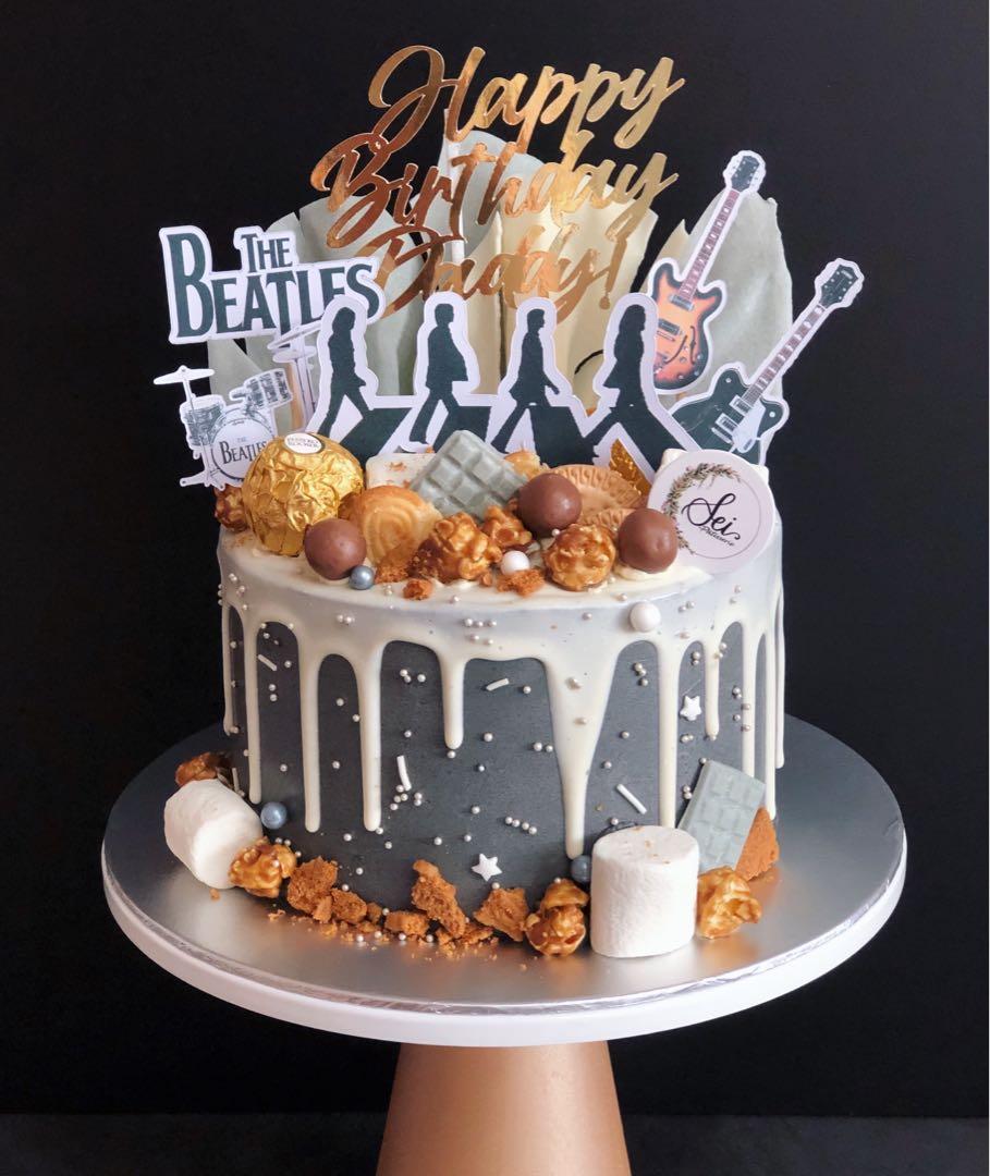 The Beatles cake, Food & Drinks, Homemade Bakes on Carousell