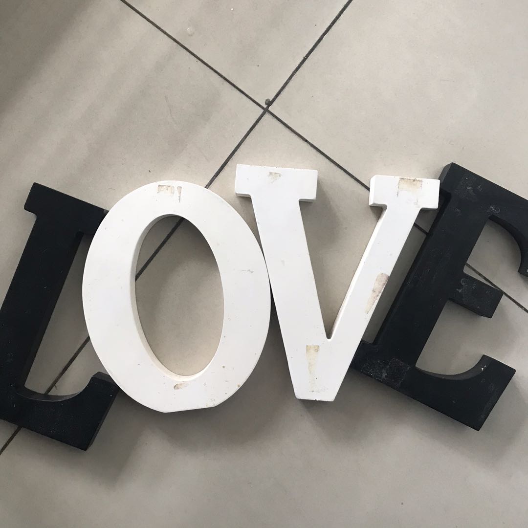 Typo Brand - Block Letters, Furniture & Home Living, Home Decor, Vases ...