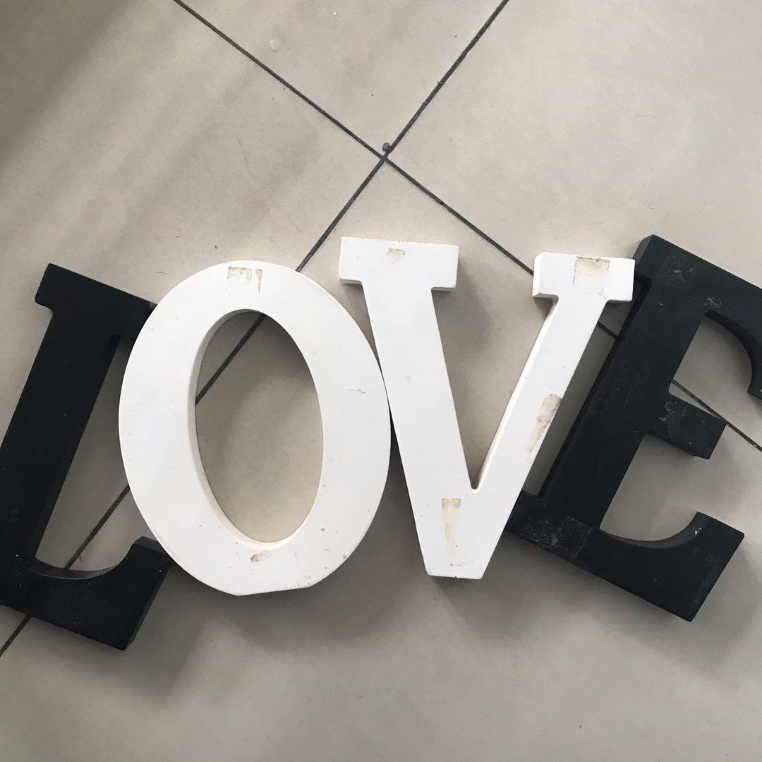 Typo Brand - Block Letters, Furniture & Home Living, Home Decor, Vases ...