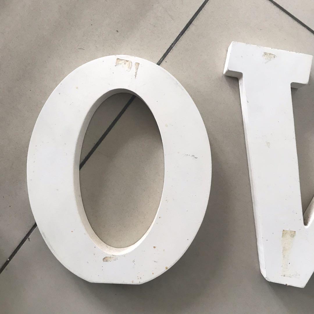 Typo Brand - Block Letters, Furniture & Home Living, Home Decor, Vases ...