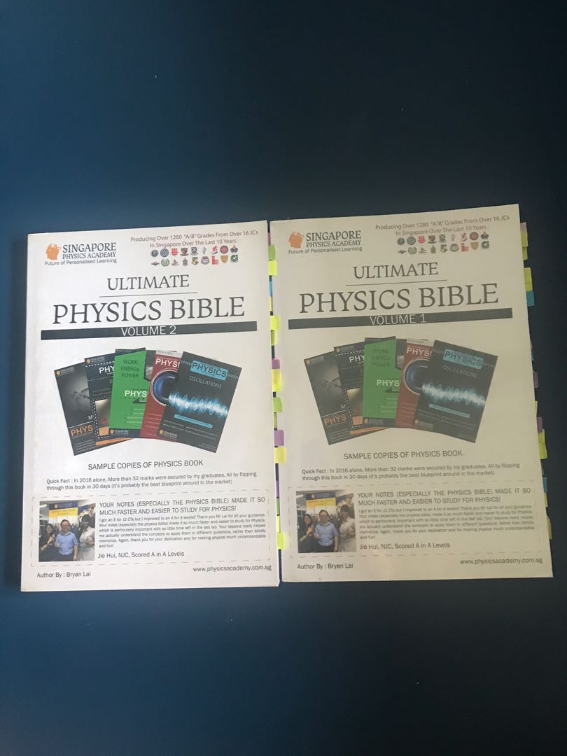 Ultimate Physics Bible Volumes 1&2 (H2), Hobbies & Toys, Books & Magazines, Assessment Books on ...