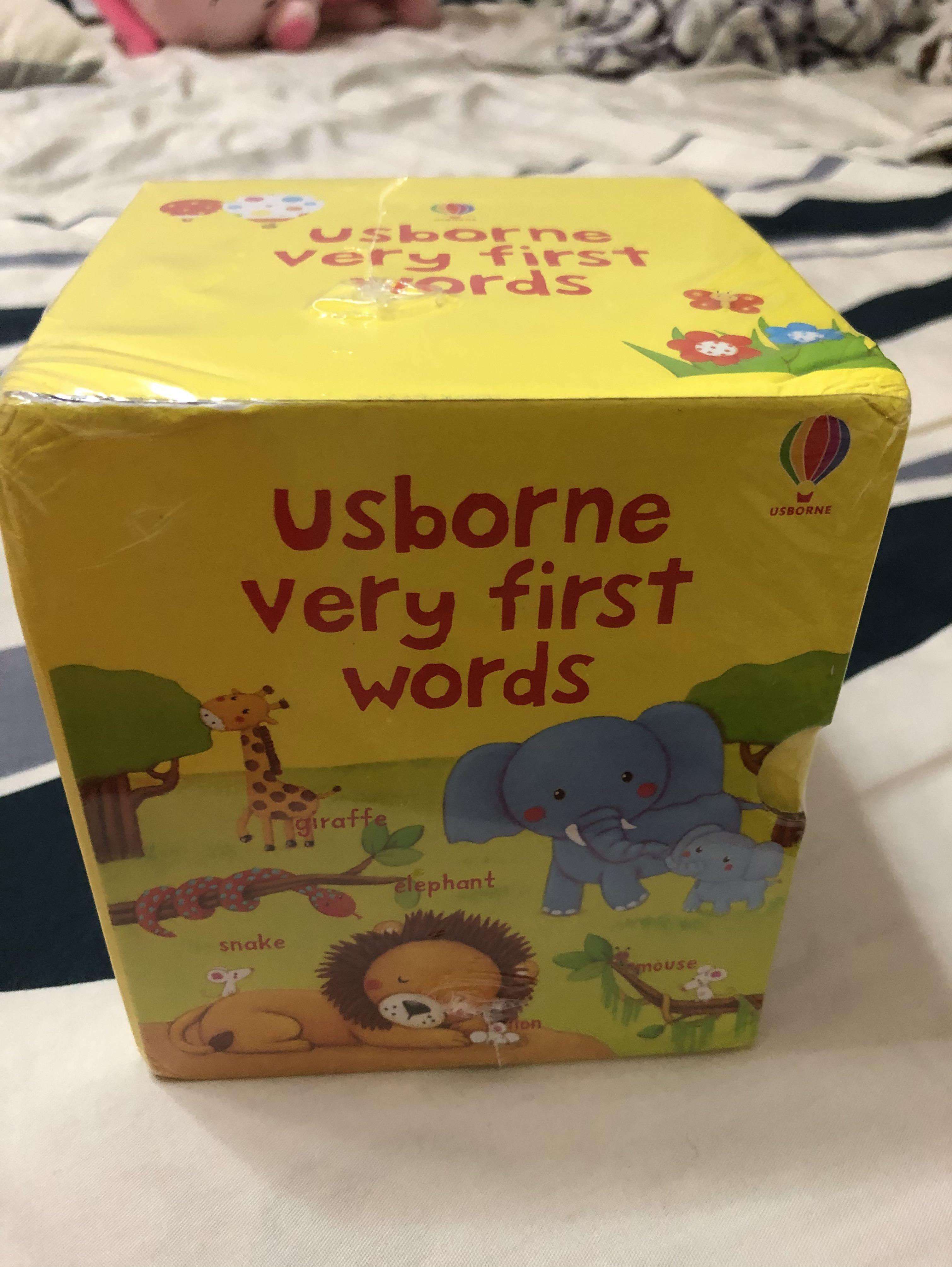 Usborne Very first words, Hobbies & Toys, Books & Magazines, Children's ...