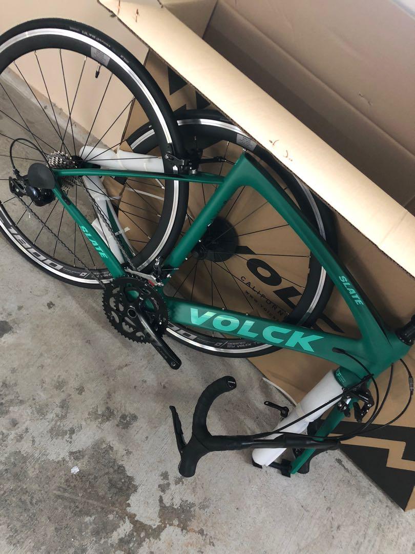 Volck Carbon Fiber Road Bike (Good as new), Sports Equipment, Bicycles ...