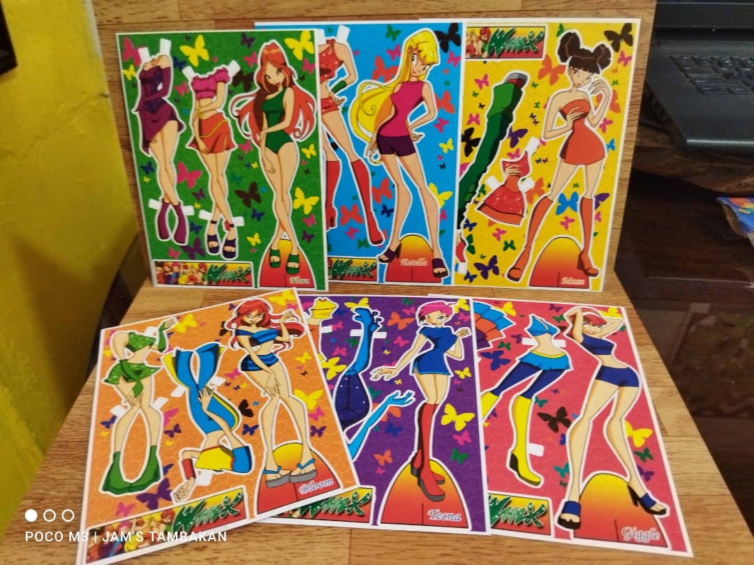 Winx Paperdolls, Hobbies & Toys, Stationary & Craft, Art & Prints on ...