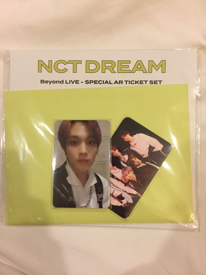 WTS NCT DREAM HAECHAN BEYOND LIVE AR TICKET FULL SET, Hobbies & Toys, Collectibles & Memorabilia ...