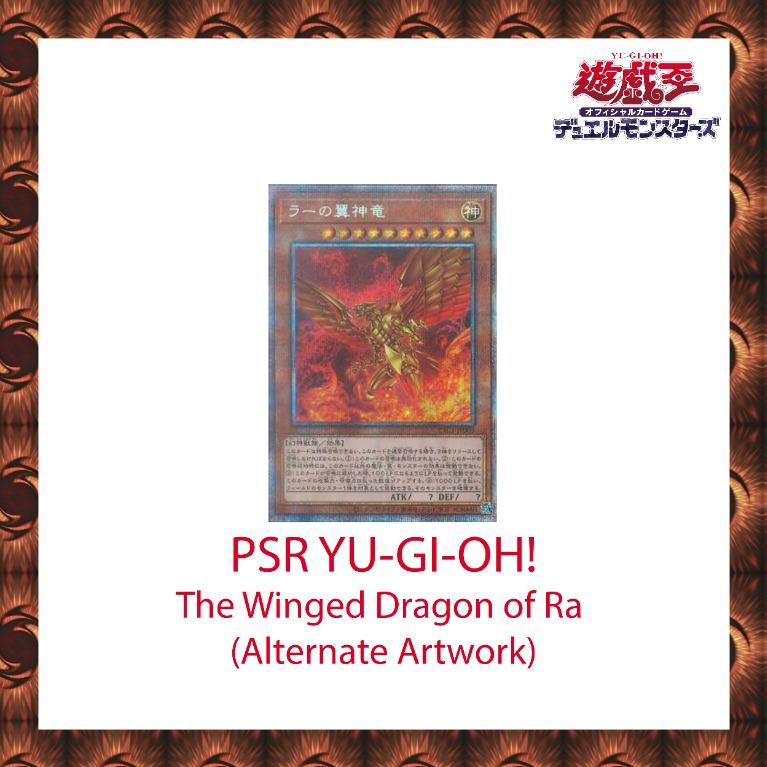 Yugioh The Winged Dragon of Ra (Alternate Art) PSR PAC1-JP003, Hobbies & Toys, Toys & Games on ...